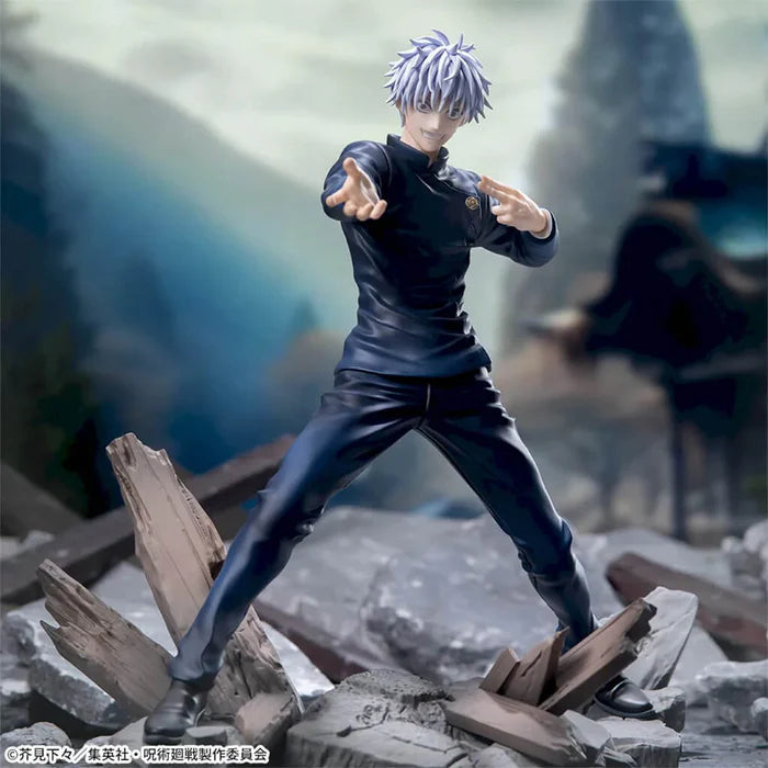 Figurine Jujutsu Kaisen - Satoru Gojo Luminasta Fierce Battle - SEGA ...